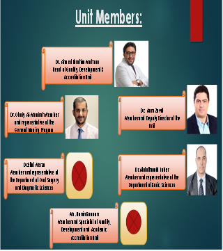 Quality & Academic Accreditation Unit – كلية الرؤية الطبية بجدة